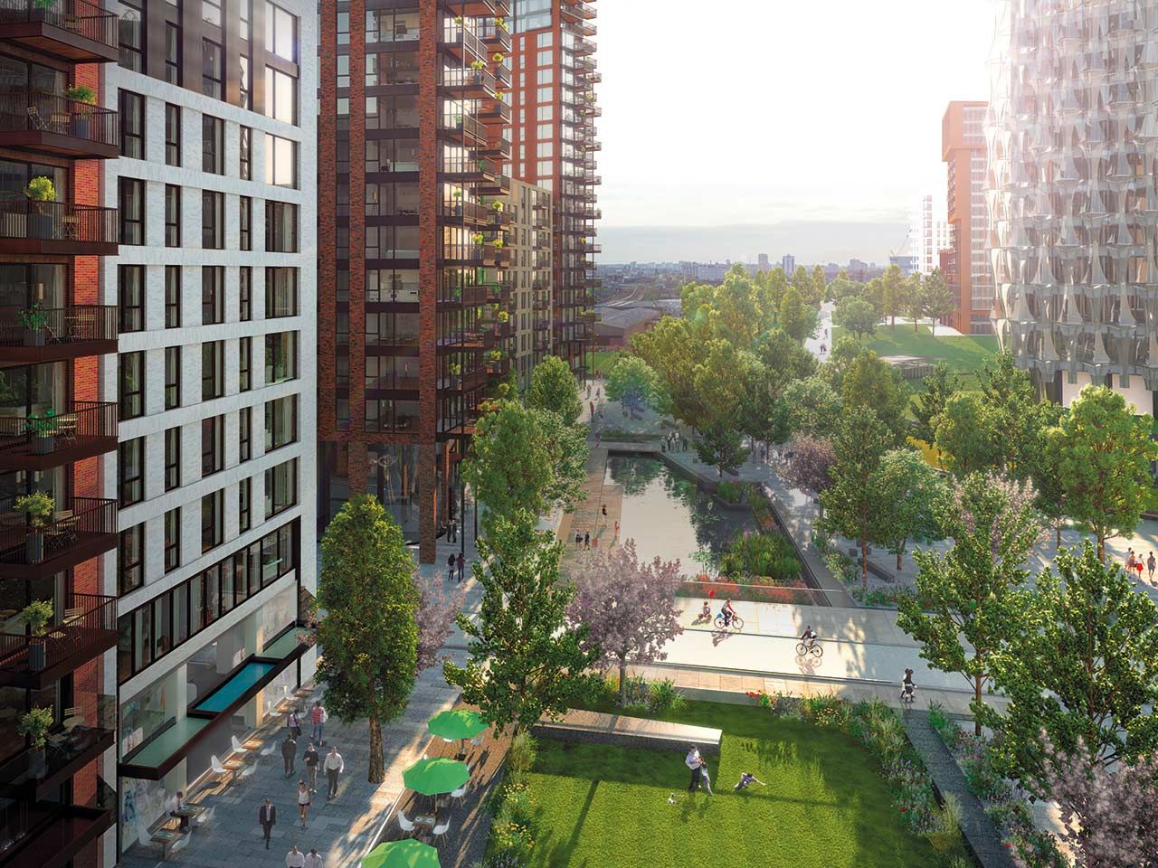 Embassy Gardens, Nine Elms - Brand new luxury homes